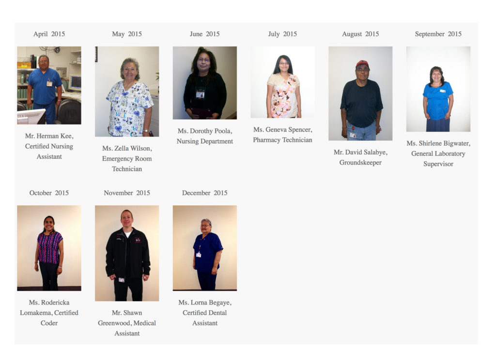 Employee of the Month – SMH